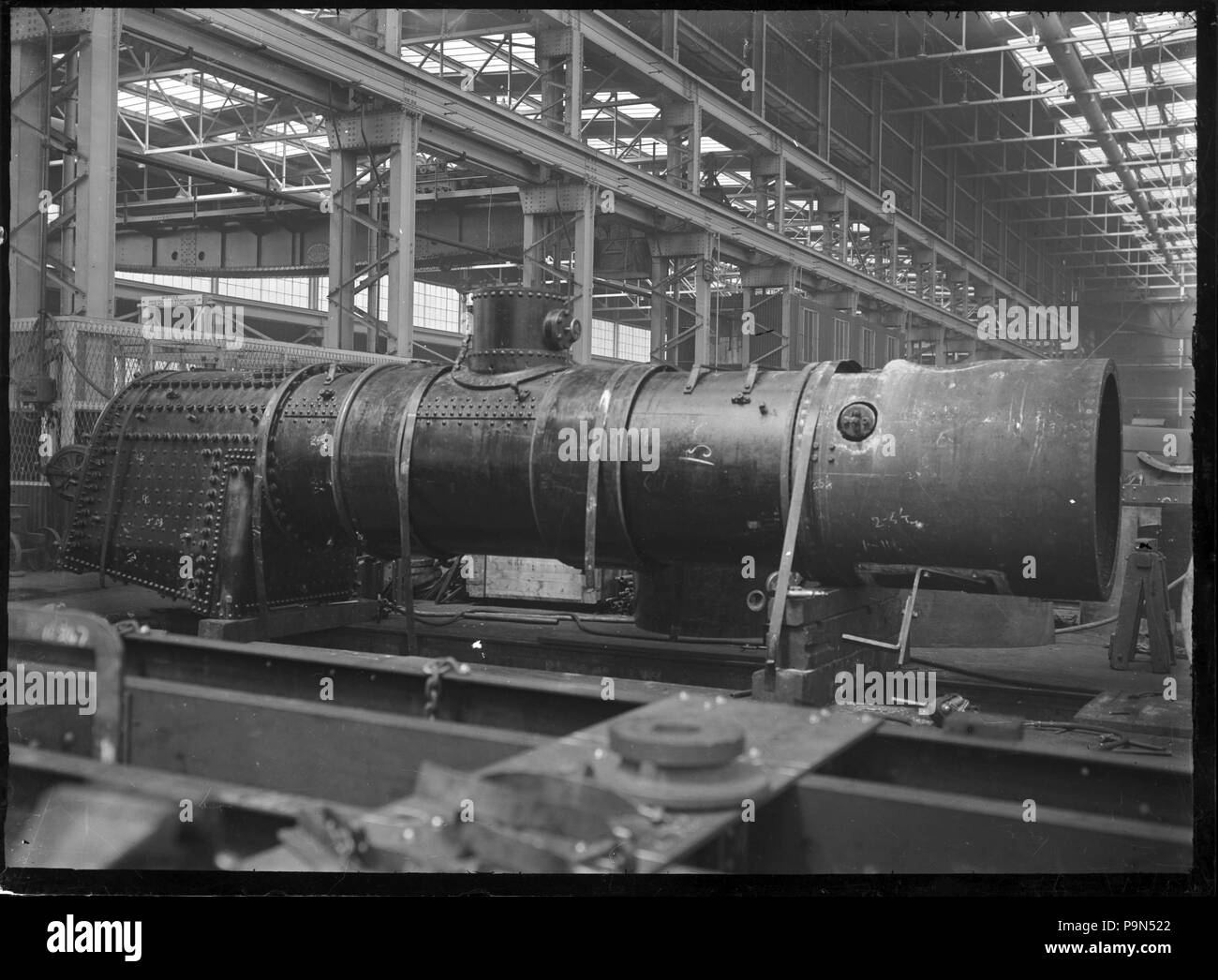New steam locomotive construction hi-res stock photography and images ...