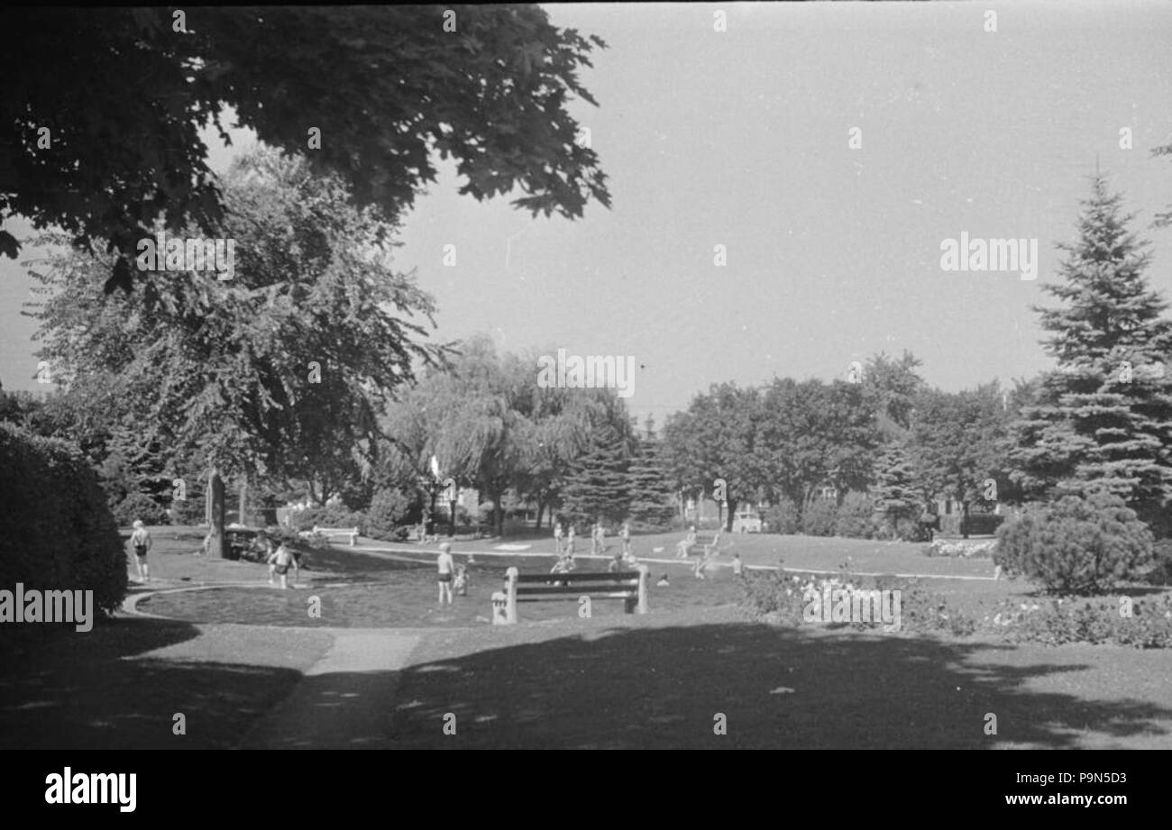 Natural park view Black and White Stock Photos & Images - Alamy