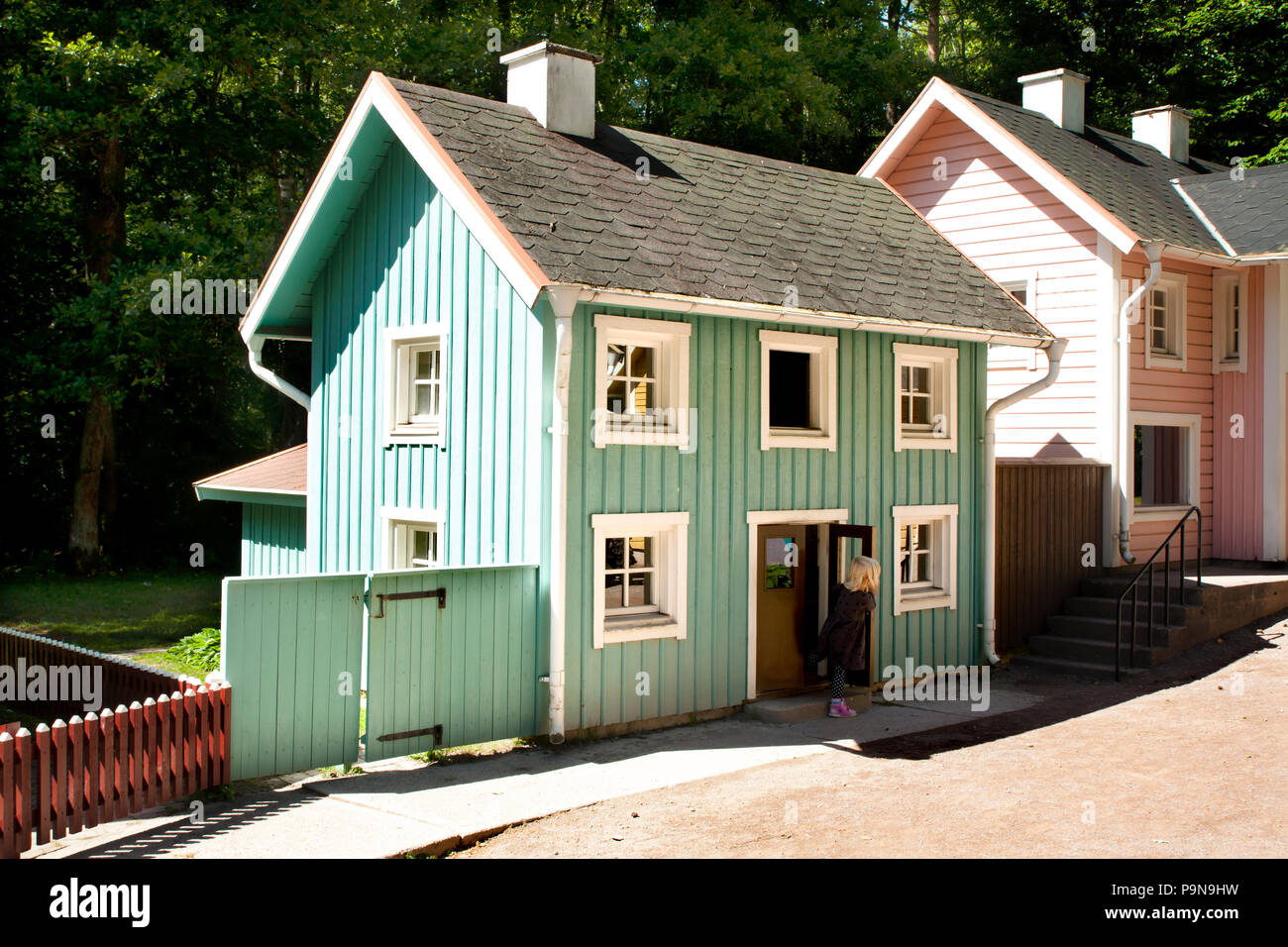 VIMMERBY, SWEDEN - June 19, 2018- Astrid Lindgren's World, Astrid ...