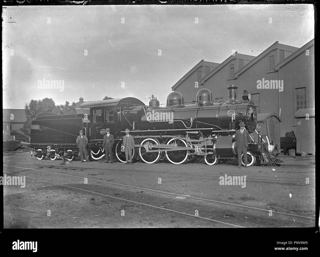 319 Ub class steam locomotive 331, 4-6-0 type. ATLIB 277684 Stock Photo ...