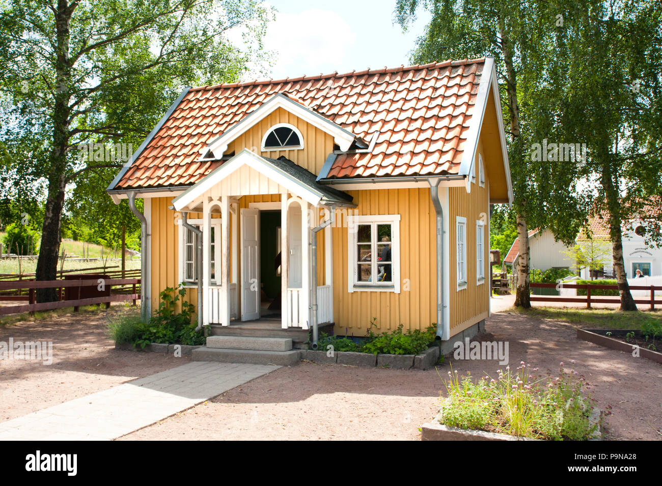 VIMMERBY, SWEDEN - June 19, 2018- Astrid Lindgren's World, Astrid ...