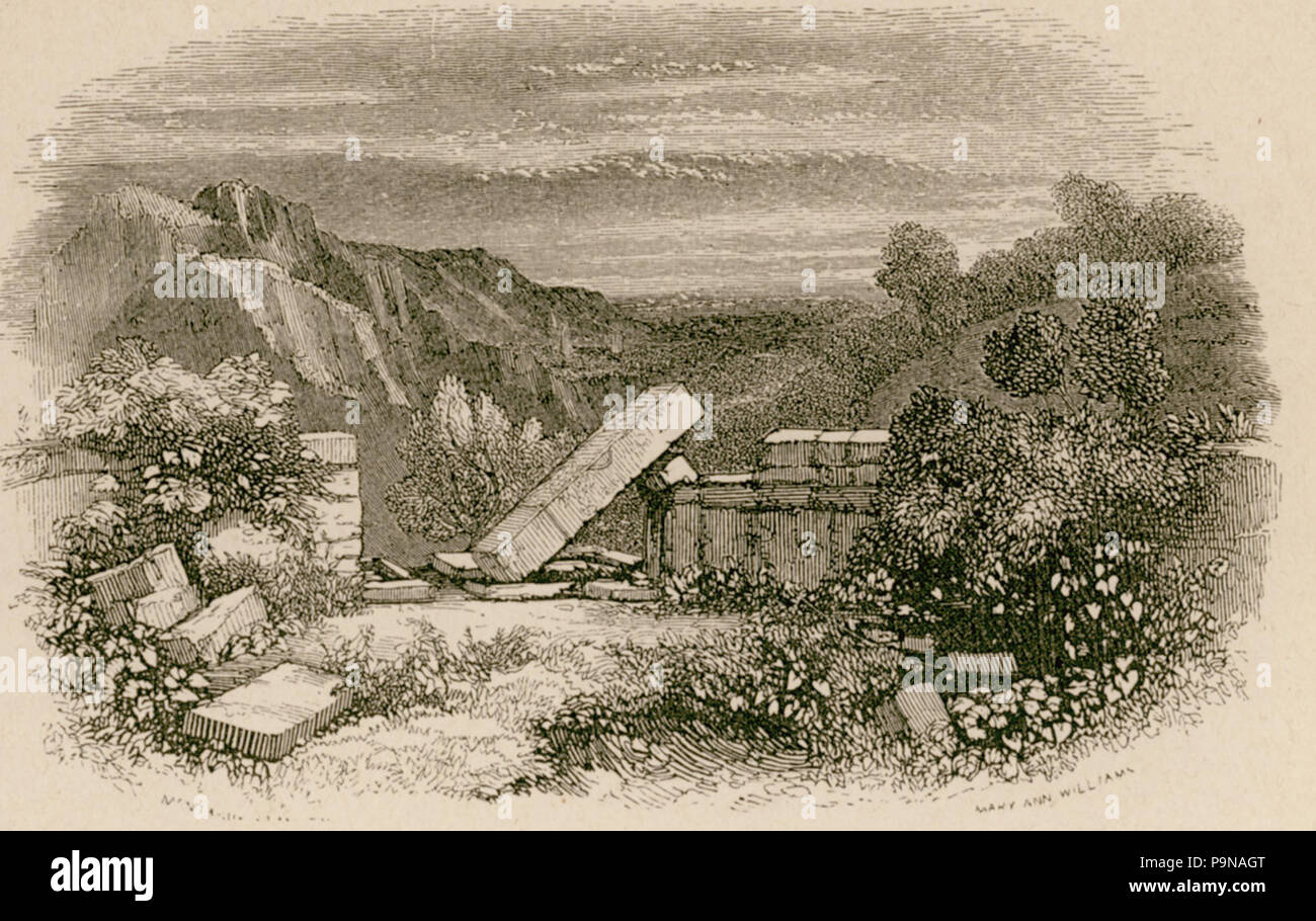 328 Wall of Messene - Wordsworth Christopher - 1882 Stock Photo - Alamy