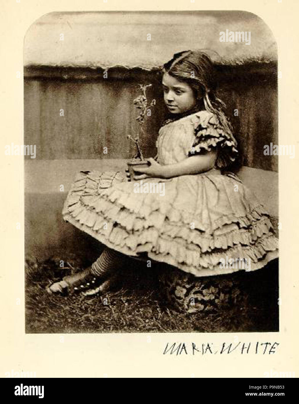 330 White, Maria (Lewis Carroll, 11.07.1864 Stock Photo - Alamy