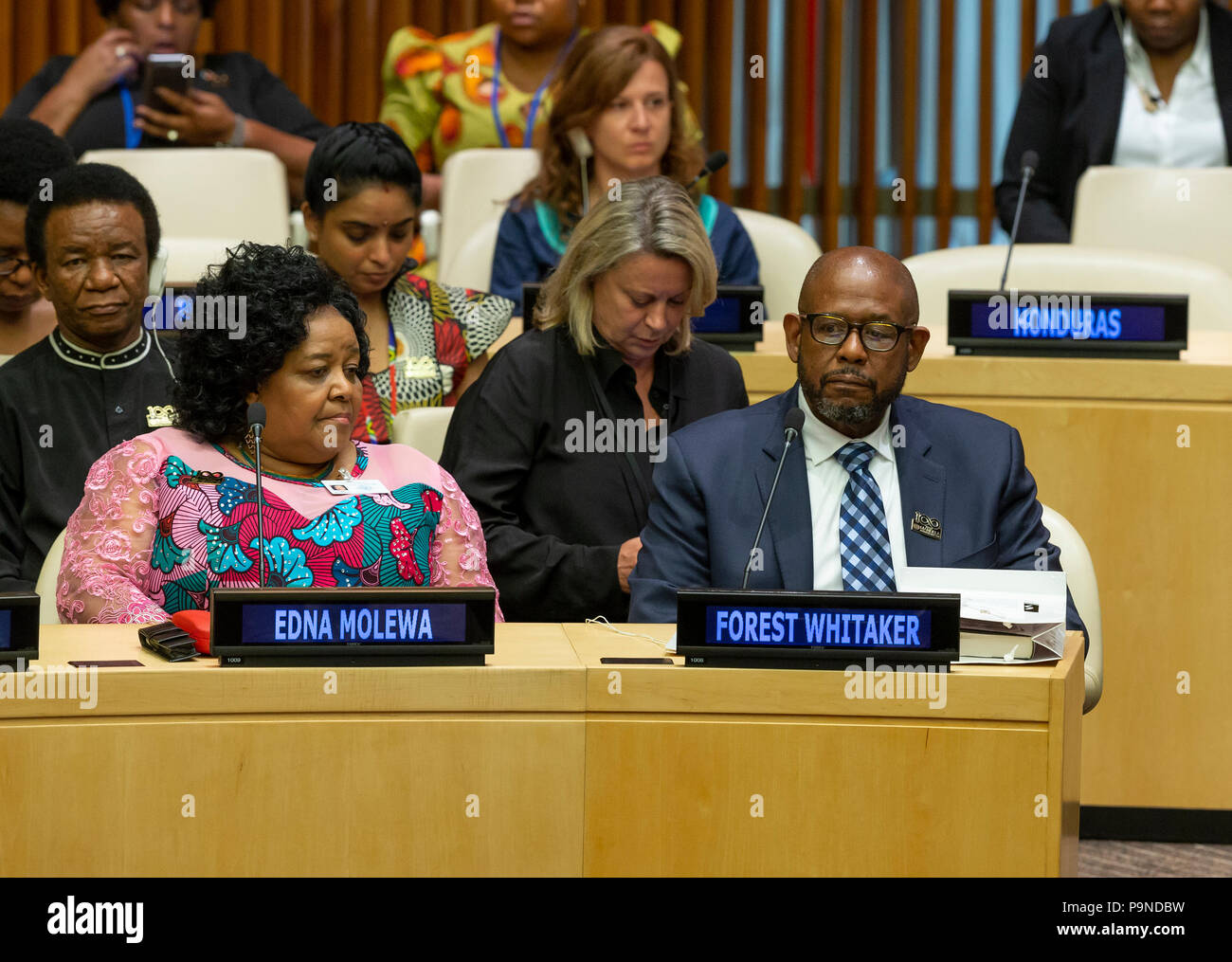 Edna Molena and Forest Whitaker attend Annual Nelson Mandela ...