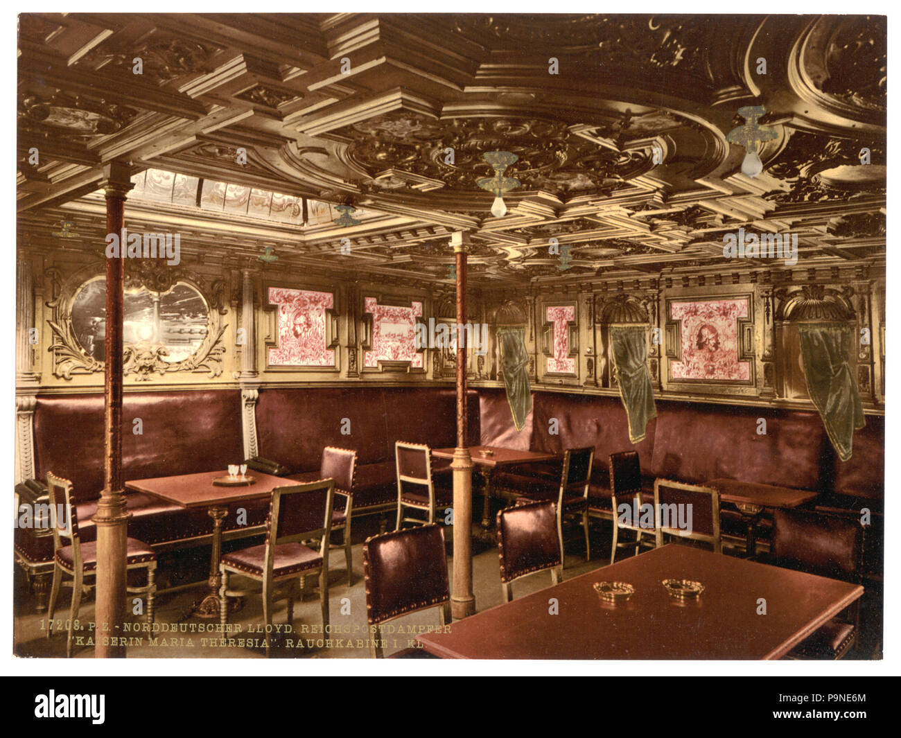 First class passenger ship 1900 hi-res stock photography and images - Alamy