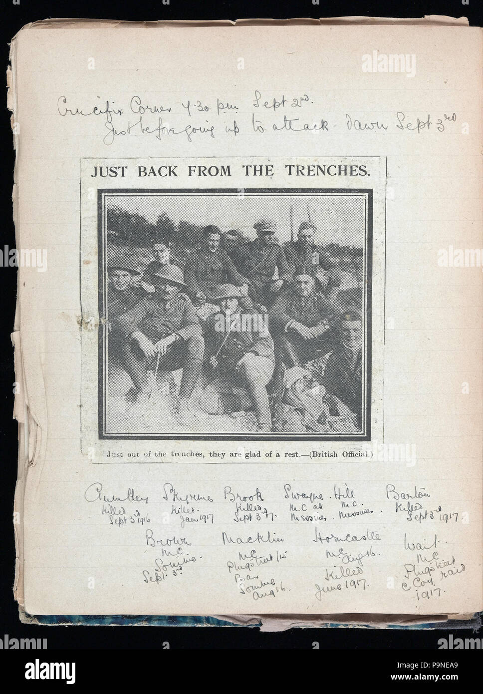 Back to the trenches hi-res stock photography and images - Alamy