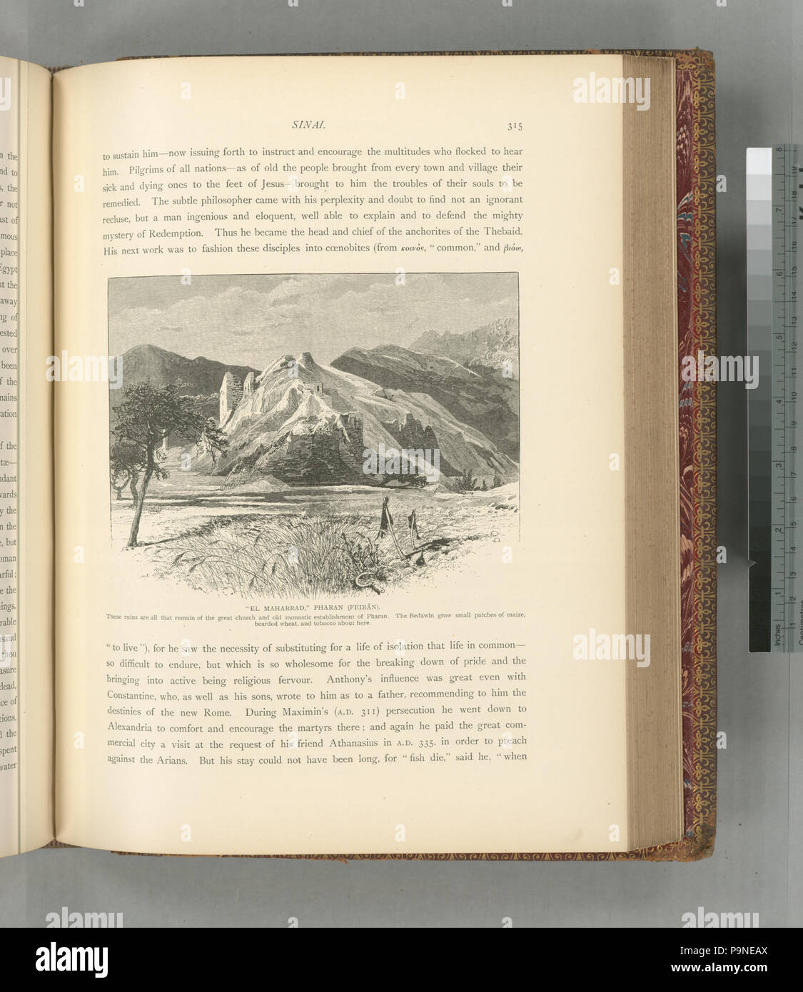 7 'El Maharrad,' Pharan (Feirân). These ruins are all that remain of ...