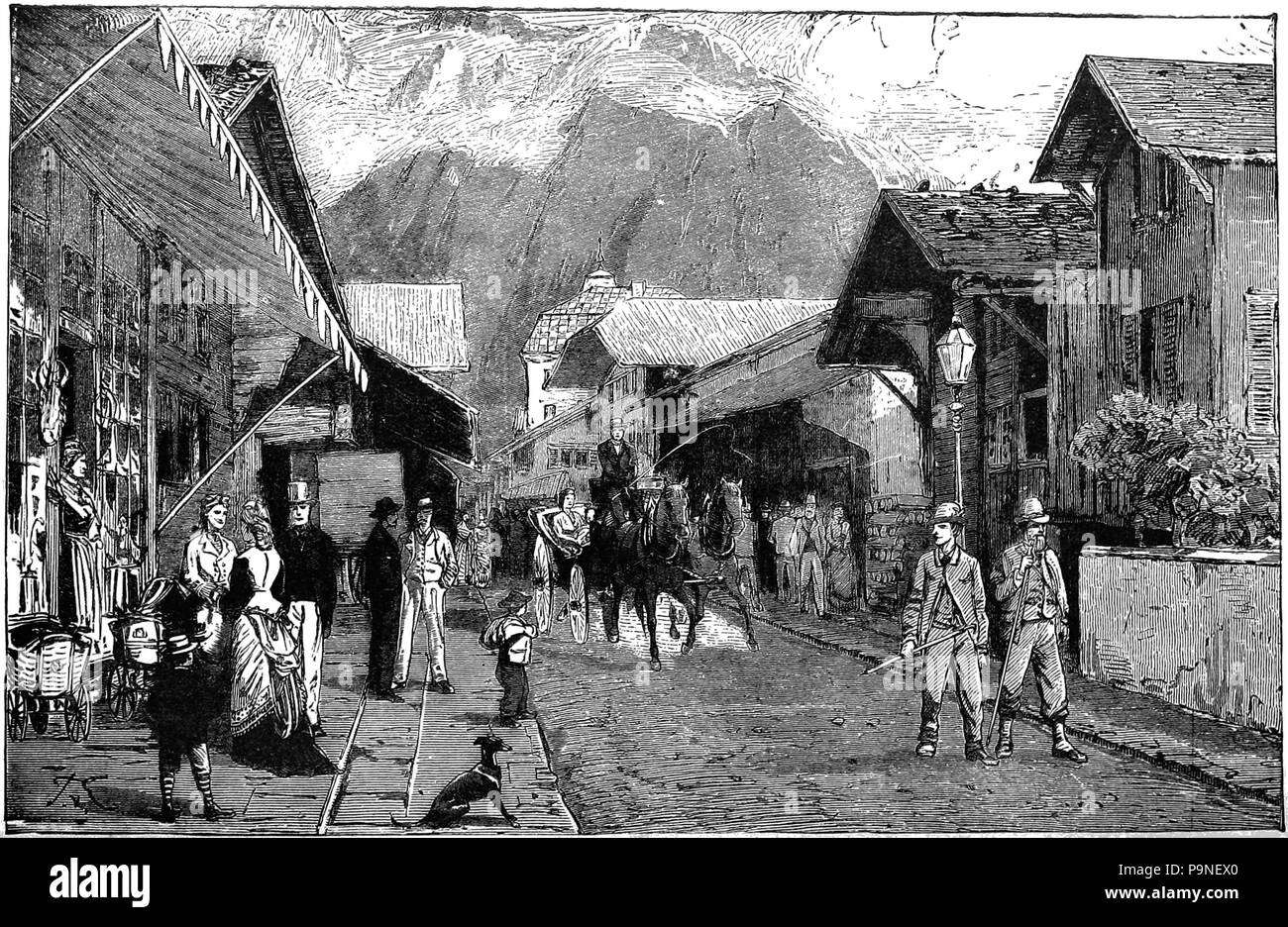 City abroad Black and White Stock Photos & Images - Alamy