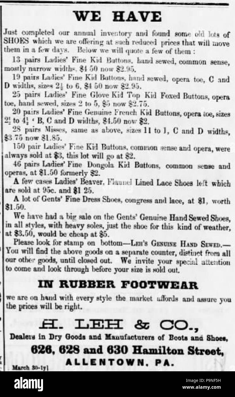 1890 newspaper Black and White Stock Photos & Images - Alamy