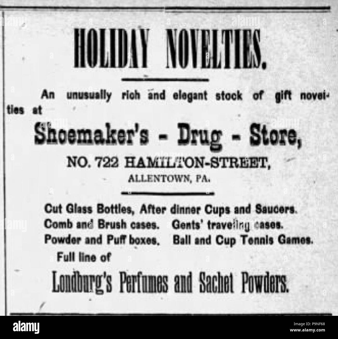 Photo of drug store Black and White Stock Photos & Images - Alamy