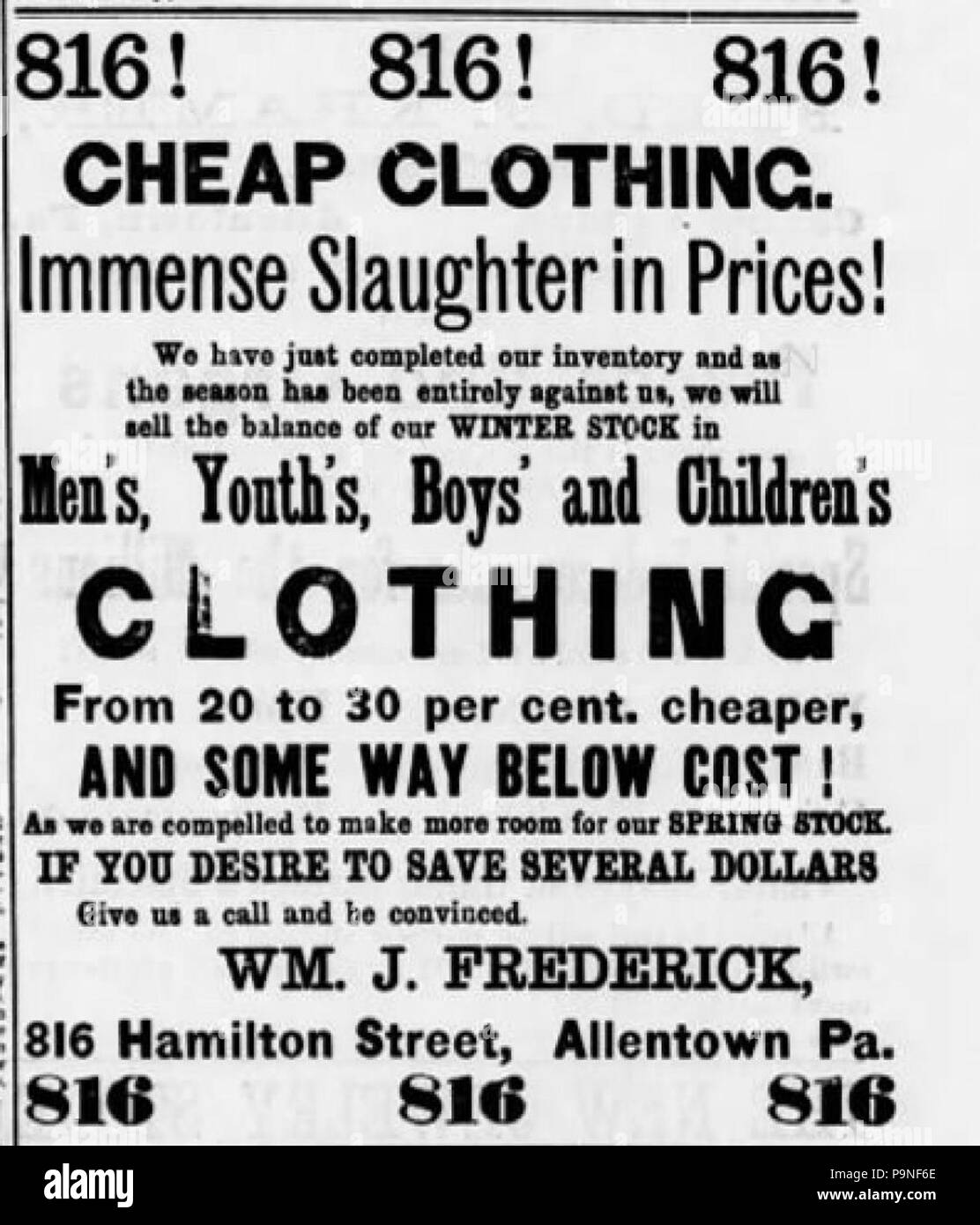 1890 newspaper Black and White Stock Photos & Images - Alamy