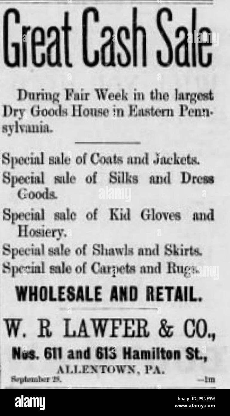 1892 newspaper Black and White Stock Photos & Images - Alamy