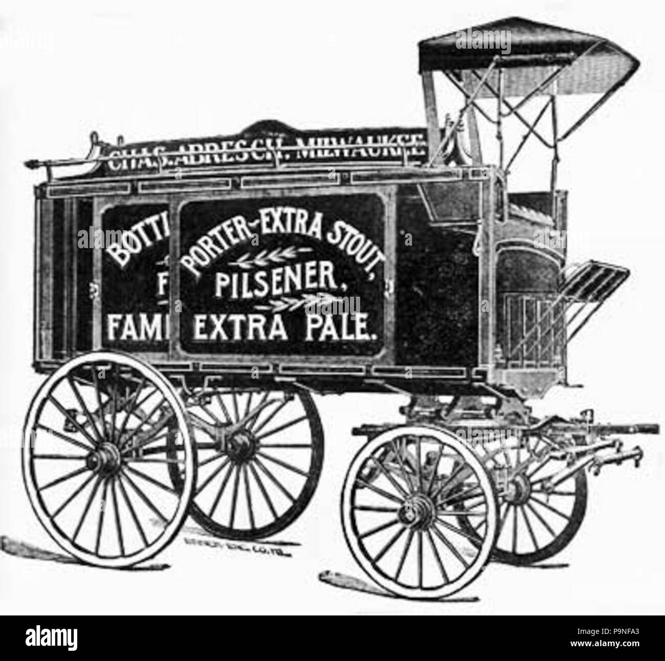 Wagon for transportation Cut Out Stock Images & Pictures - Alamy