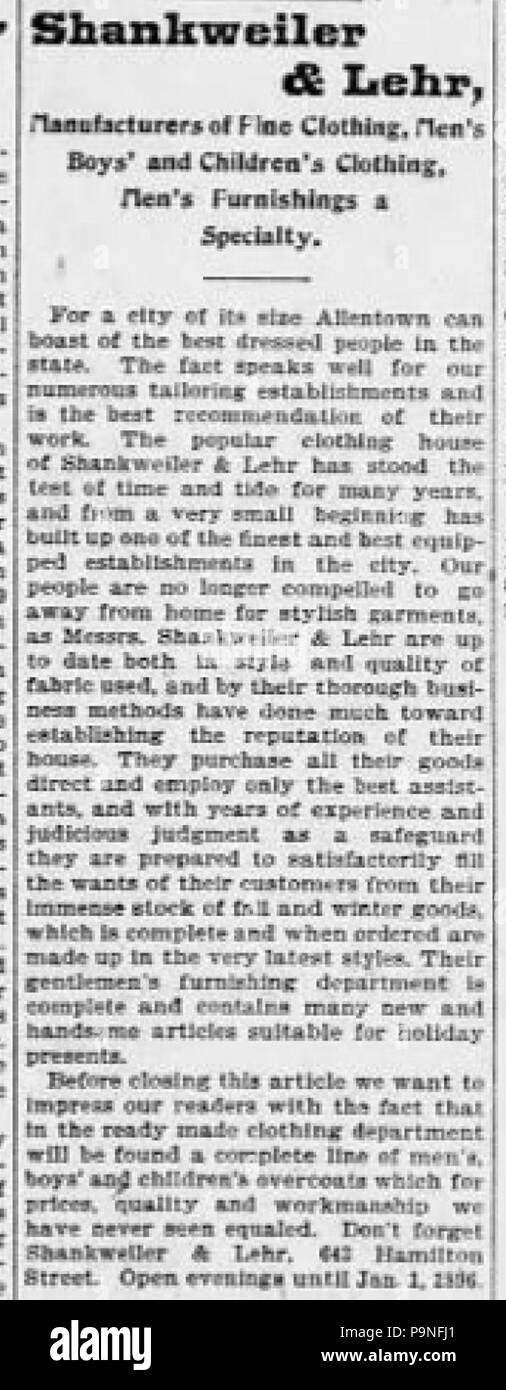 1895 ad hi-res stock photography and images - Alamy