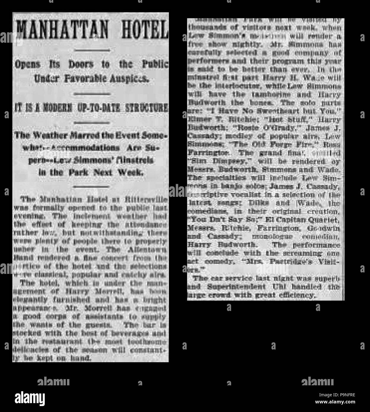 Urban reopening Black and White Stock Photos & Images - Alamy