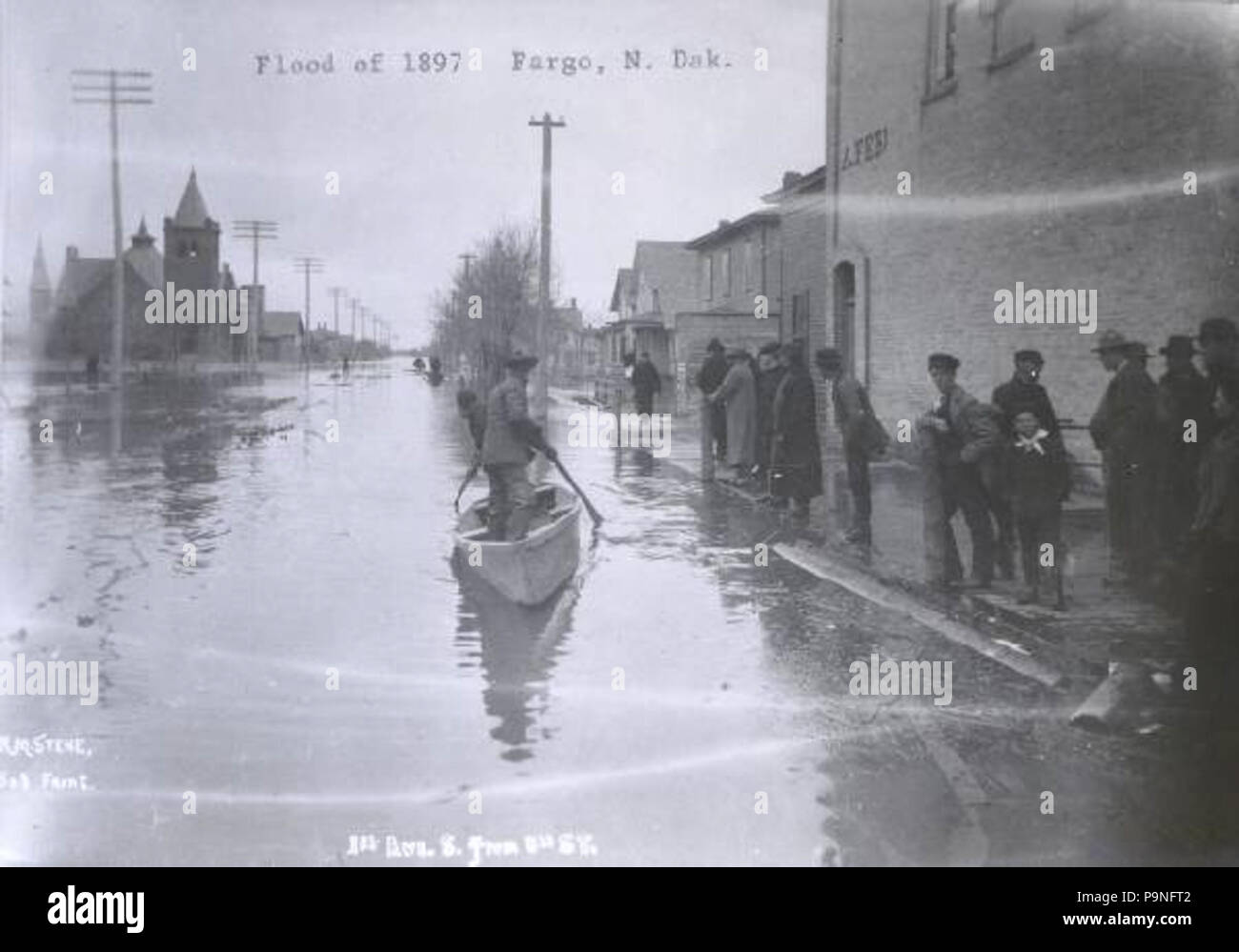 1897 red river flood hi-res stock photography and images - Alamy