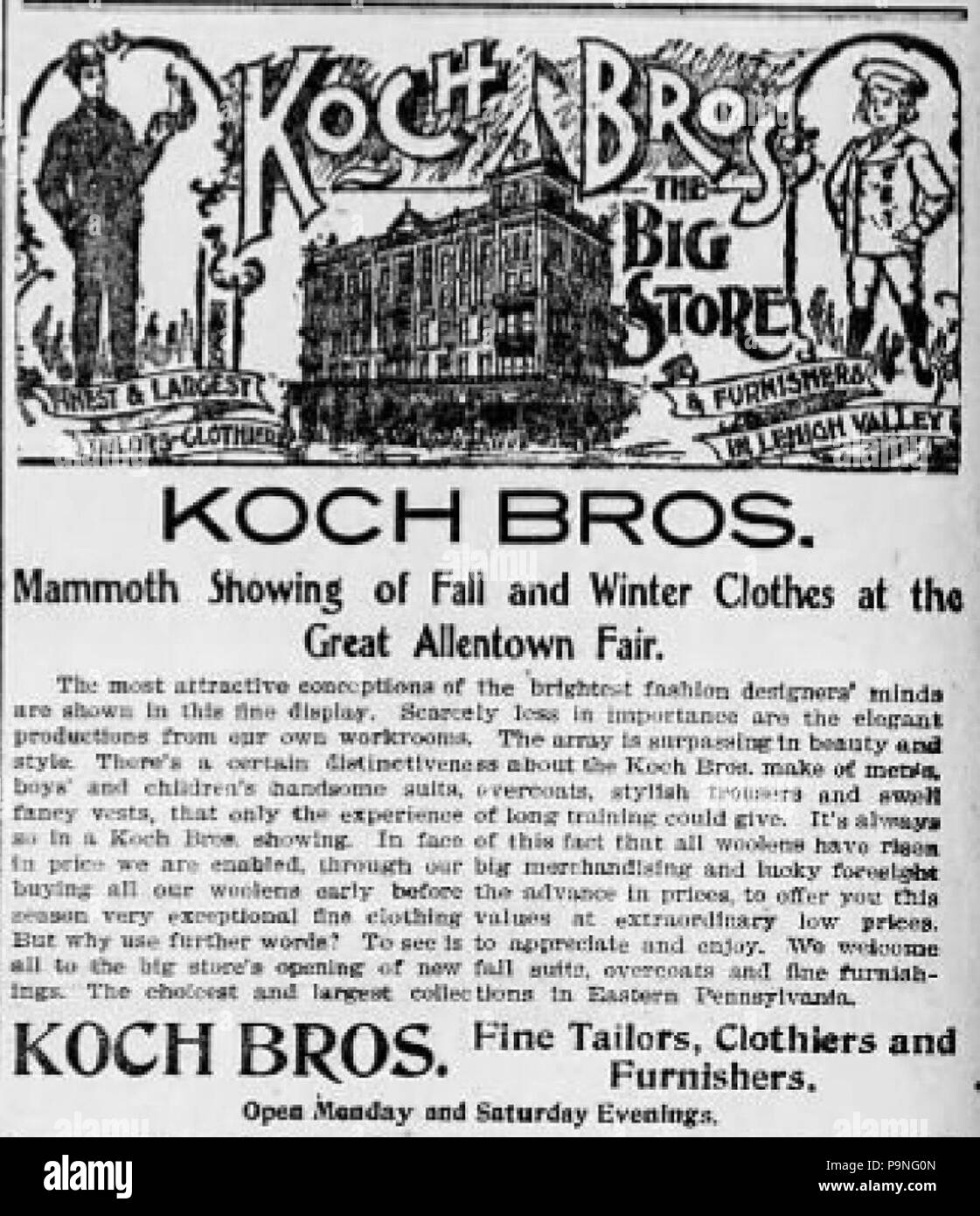 Koch family Black and White Stock Photos & Images - Alamy