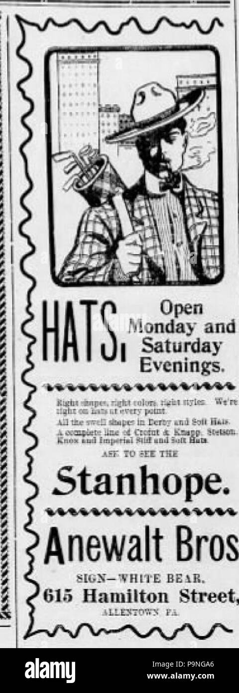 1902 ad hi-res stock photography and images - Alamy