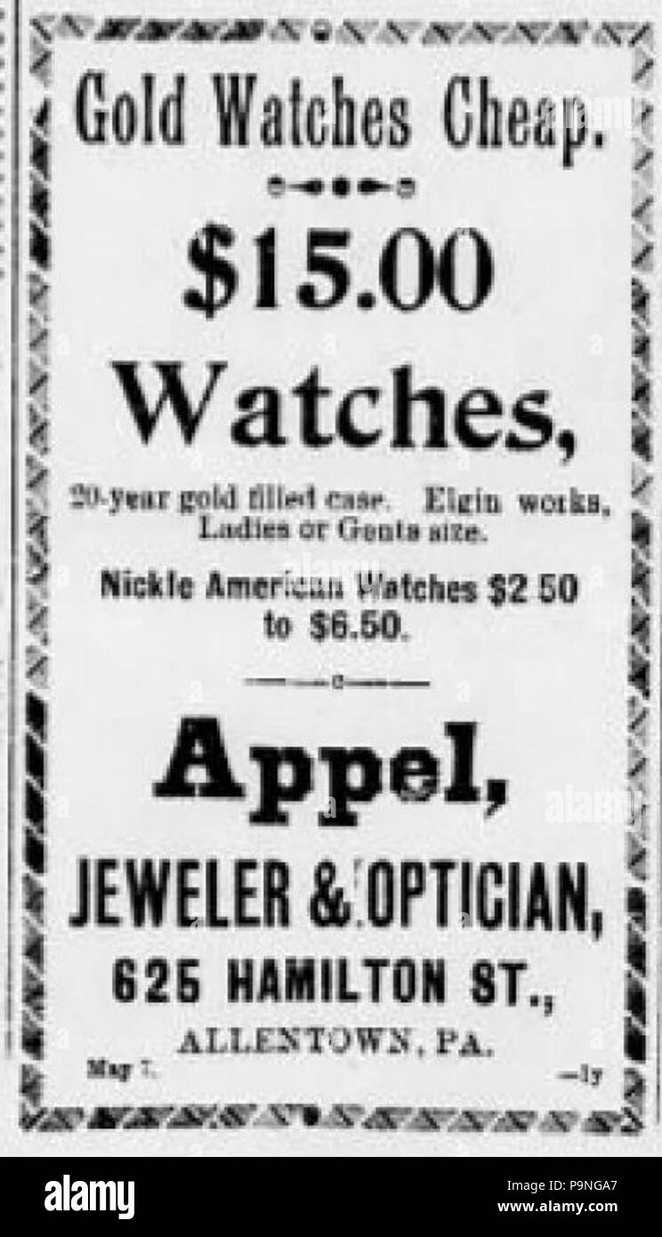 1902 ad hi-res stock photography and images - Alamy