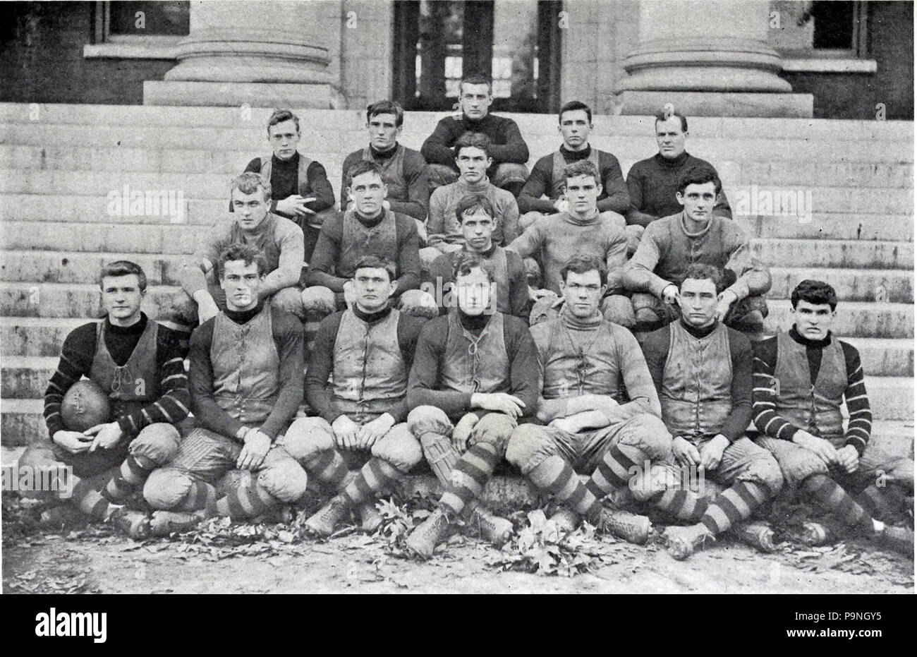 28 1908 Clemson Tigers football team (Taps 1909 Stock Photo - Alamy