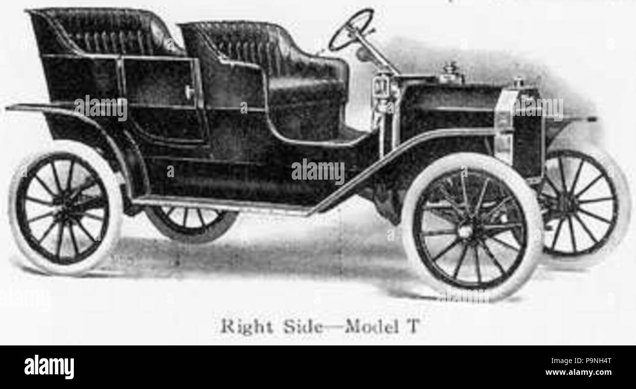 1909 model t Black and White Stock Photos & Images - Alamy