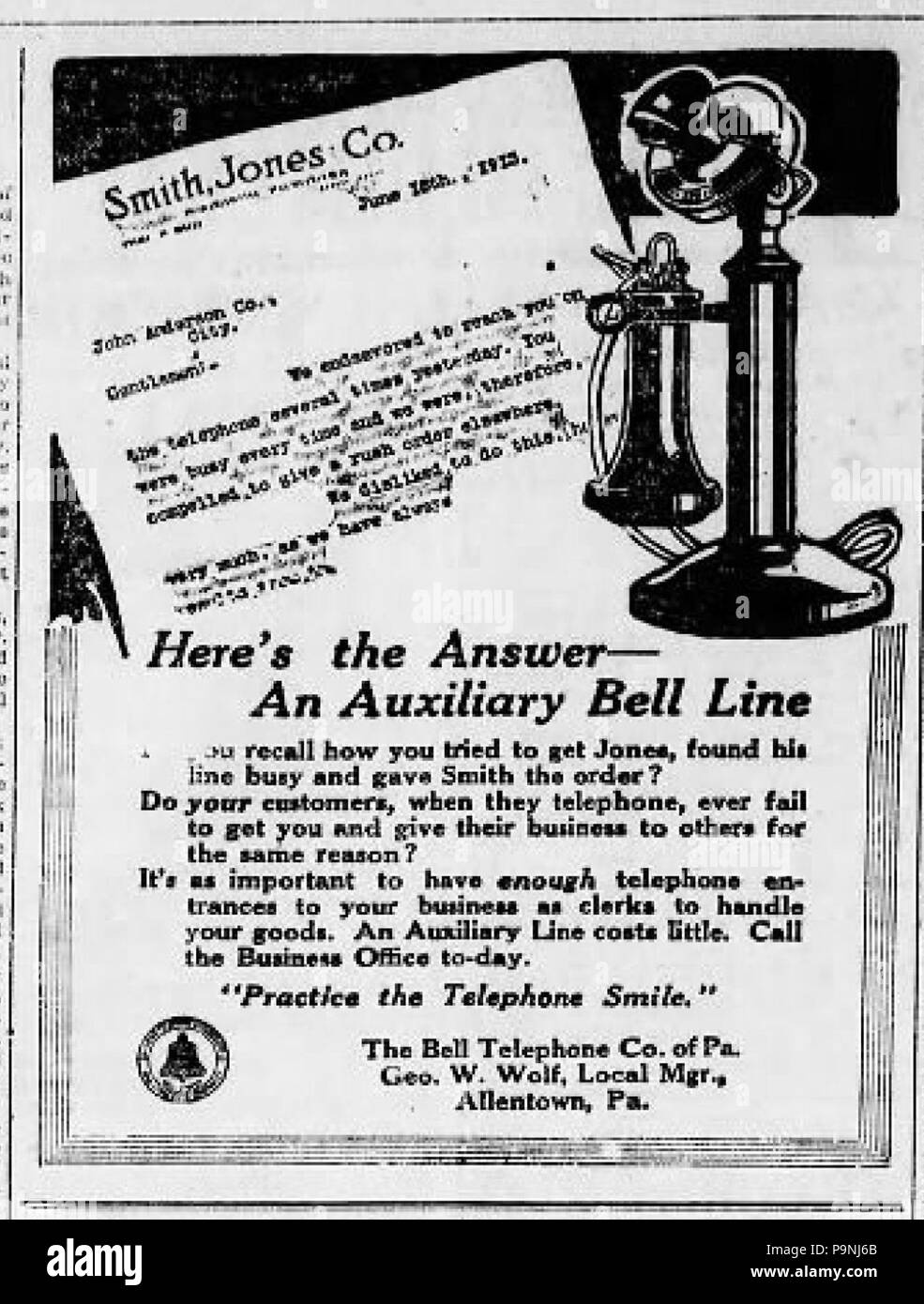 Bell telephone Black and White Stock Photos & Images - Alamy