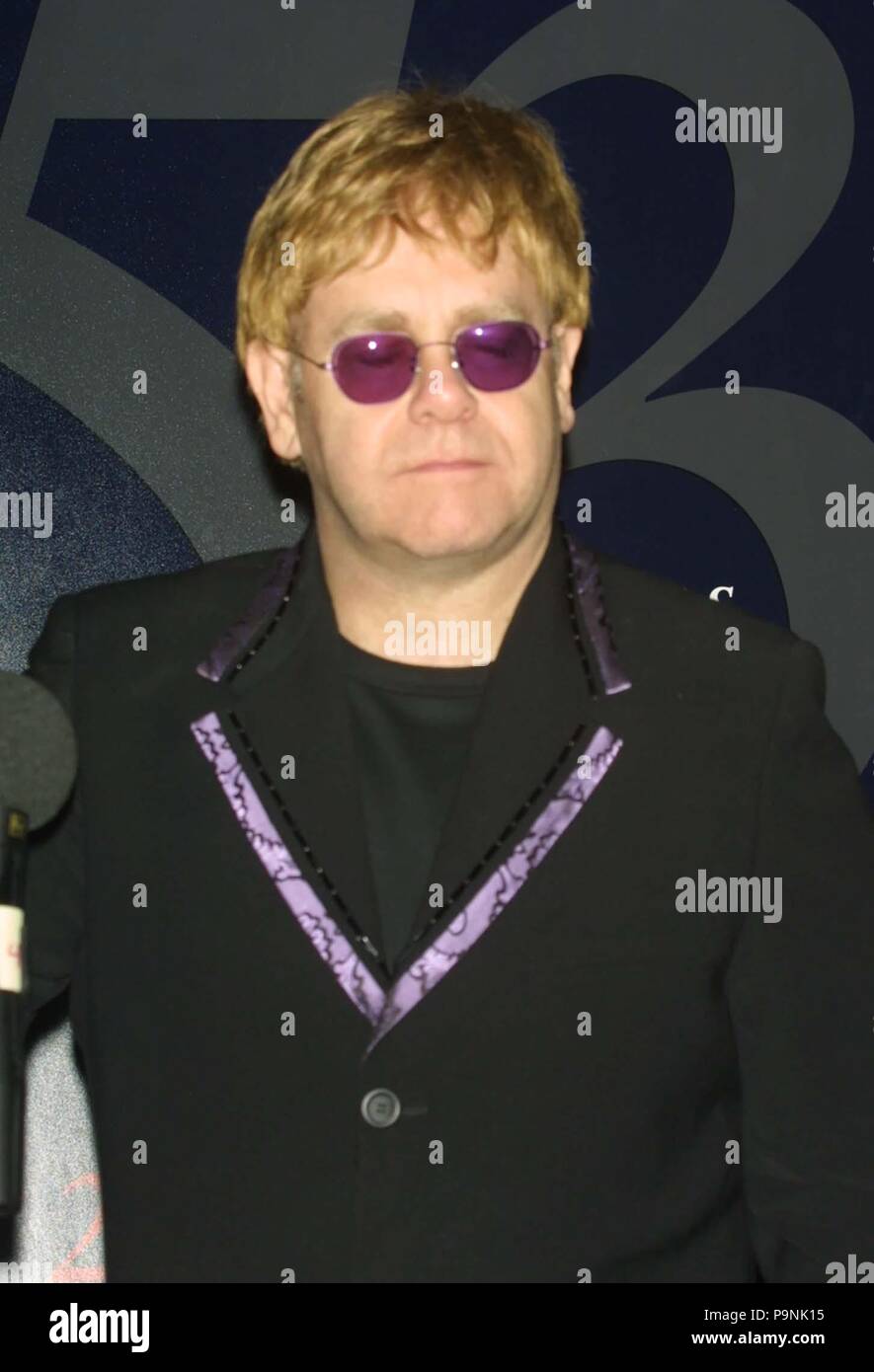 Elton John 2001 Photo By John Barrett/PHOTOlink.net Stock Photo - Alamy