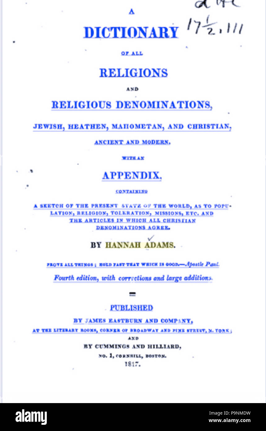 79 A Dictionary of All Religions and Religious Denominations, Jewish ...