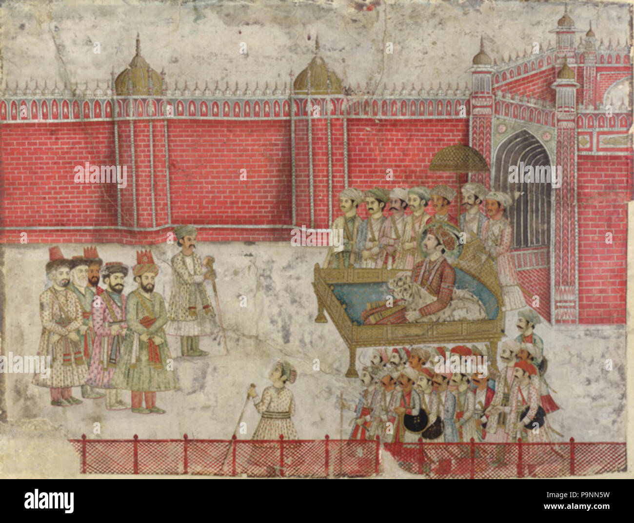 85 A Nawab of Awadh, Lucknow, India. 19th century Stock Photo - Alamy