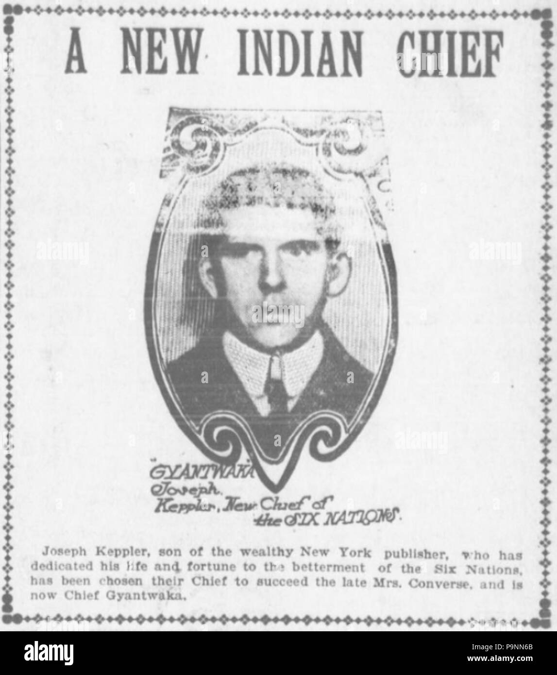 85 A New Indian Chief (Joseph Keppler Stock Photo - Alamy