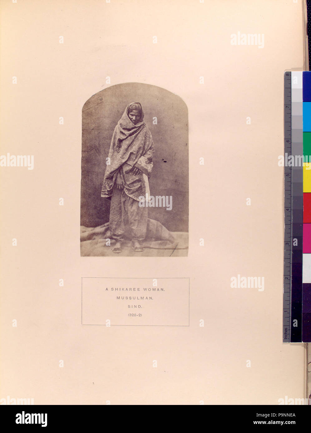 88 A Shikaree woman, Mussulman, Sind (NYPL b13409080-1125569 Stock ...