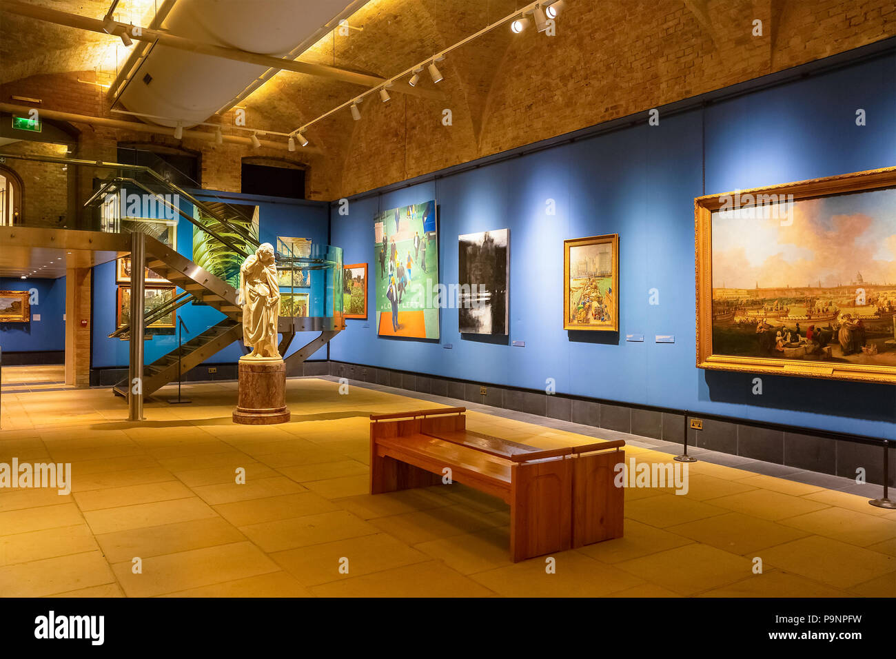 LONDON, UNITED KINGDOM - MAY 15 2018: Guildhall Art Gallery built in ...