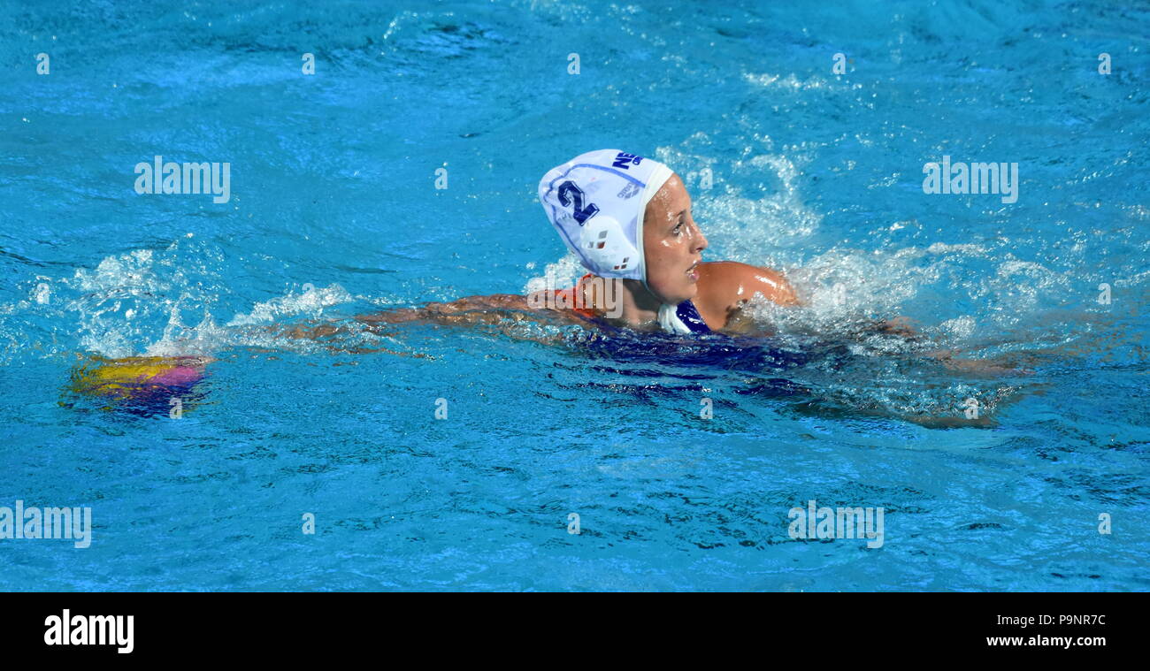 Budapest, Hungary - Jul 20, 2017. SMIT Yasemin (NED) in the preliminary ...