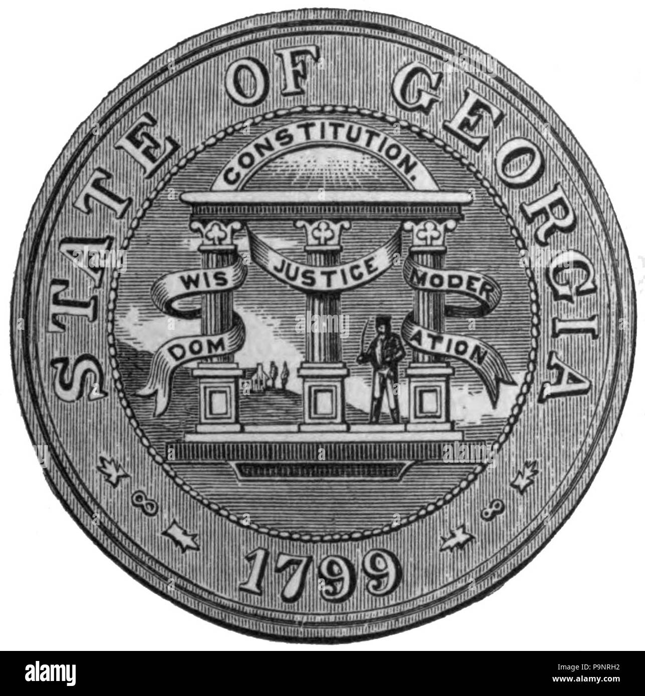 Current Georgia State Seal