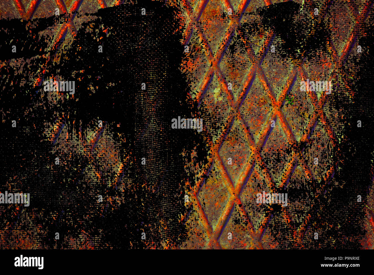 Grunge Ultra orange Stainless steel texture, iron background for ...