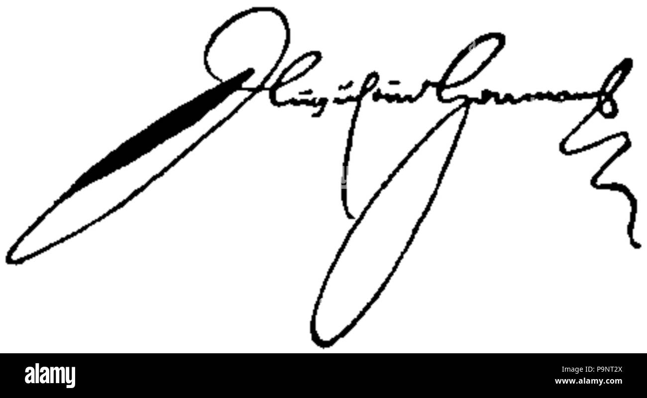 144 Appletons' Herrman Augustine signature Stock Photo - Alamy