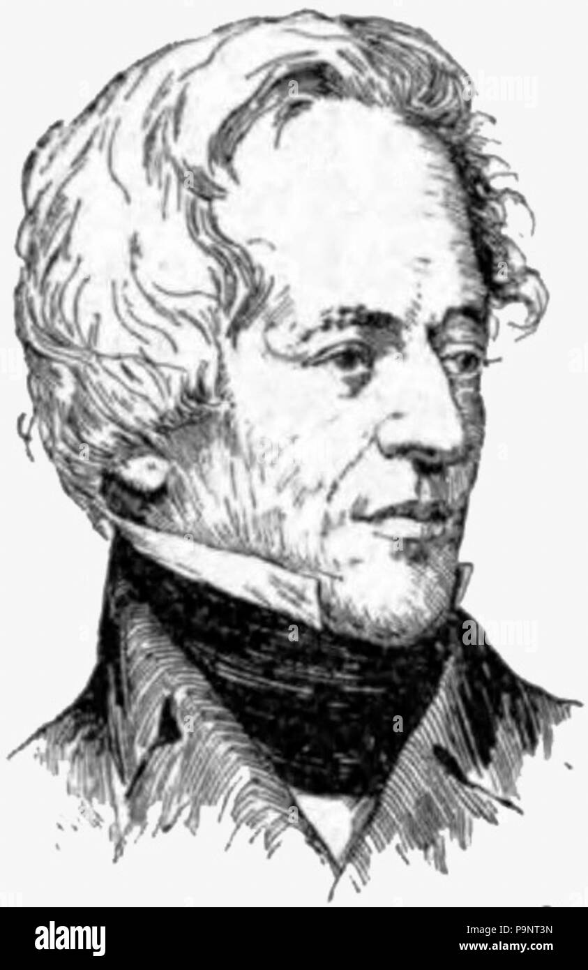 . Portrait drawing of William Jay, jurist, and second son of U.S ...