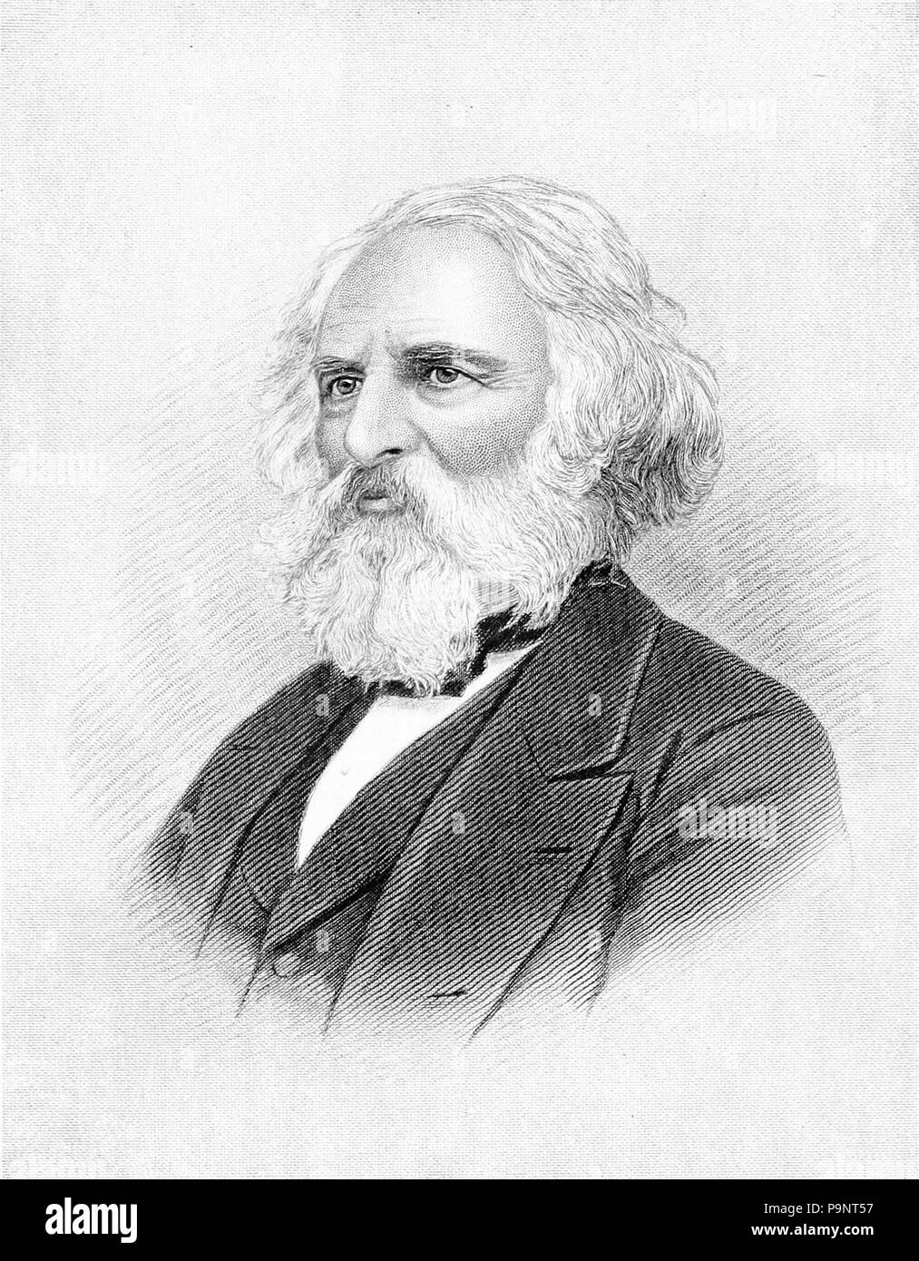 Henry longfellow Black and White Stock Photos & Images - Alamy