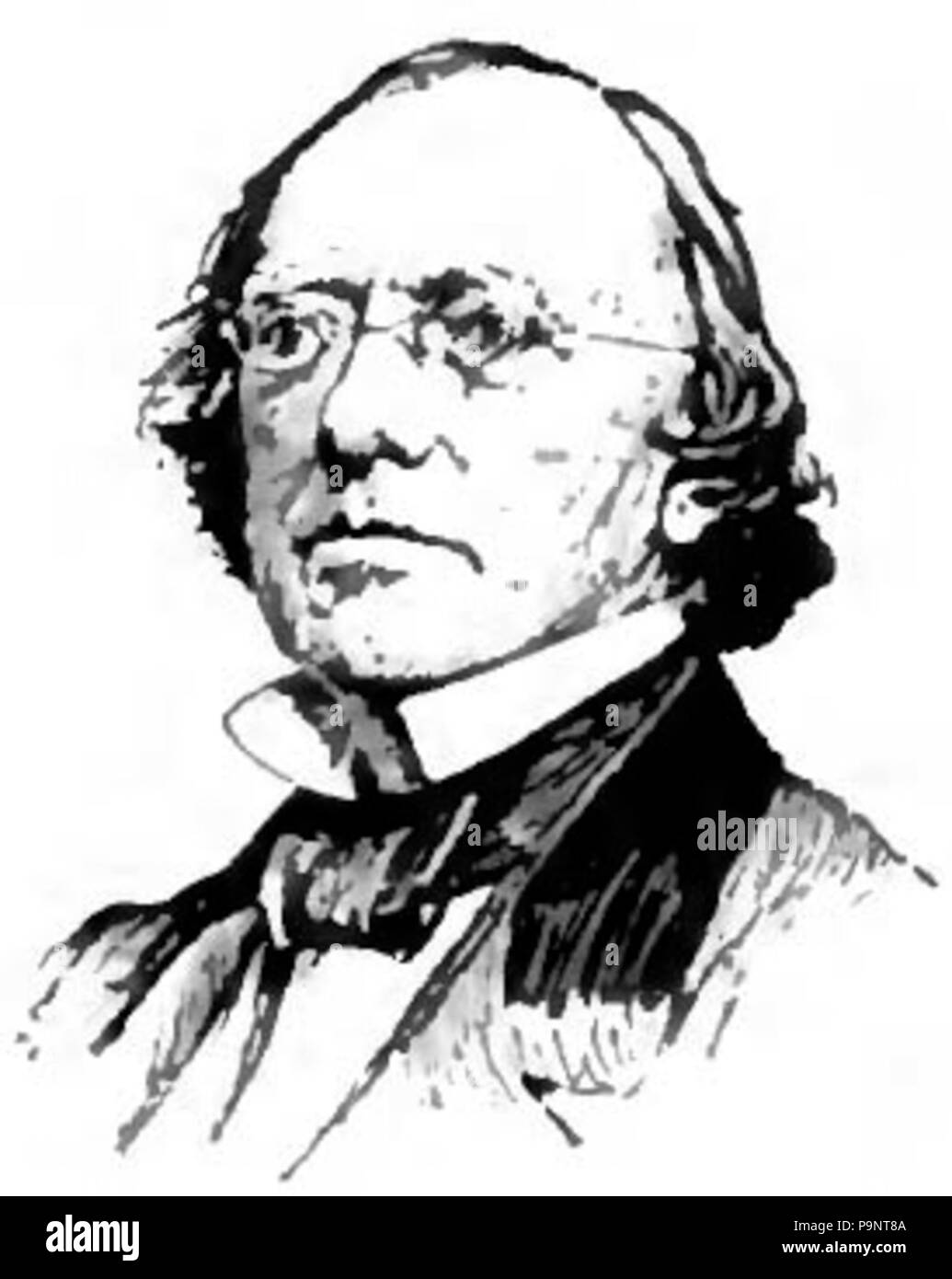 . English: Portrait (head) of United States biblical scholar Edward ...