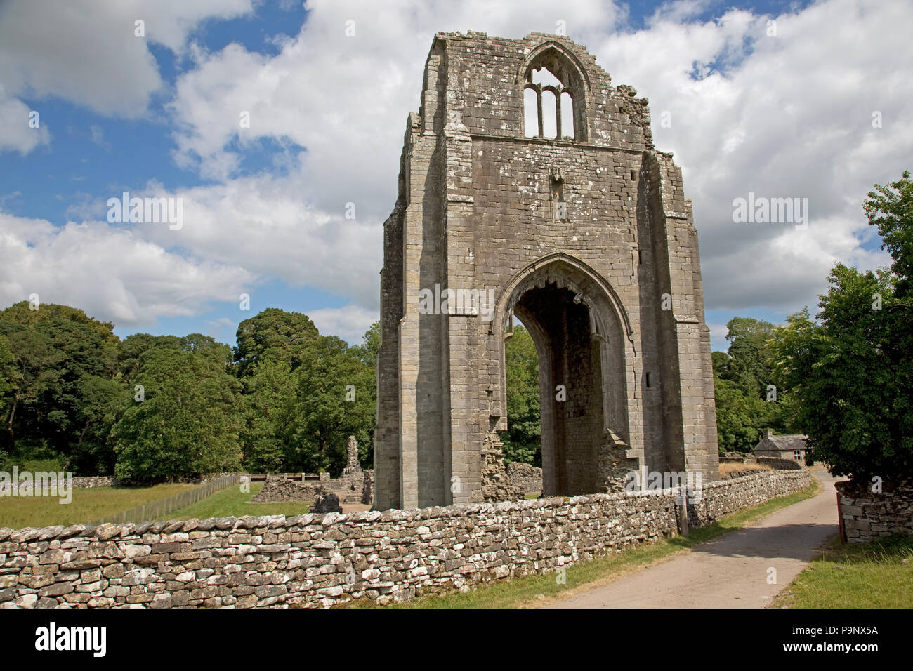 Shap Abbey a 12th century Christian monastery church of the ...