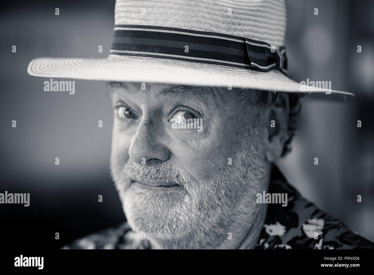 Happy old man looking strange hi-res stock photography and images - Alamy