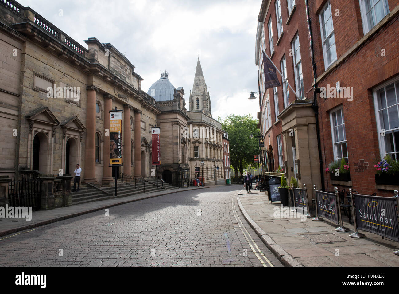 High Pavement in Nottingham City, Nottinghamshire England UK Stock ...