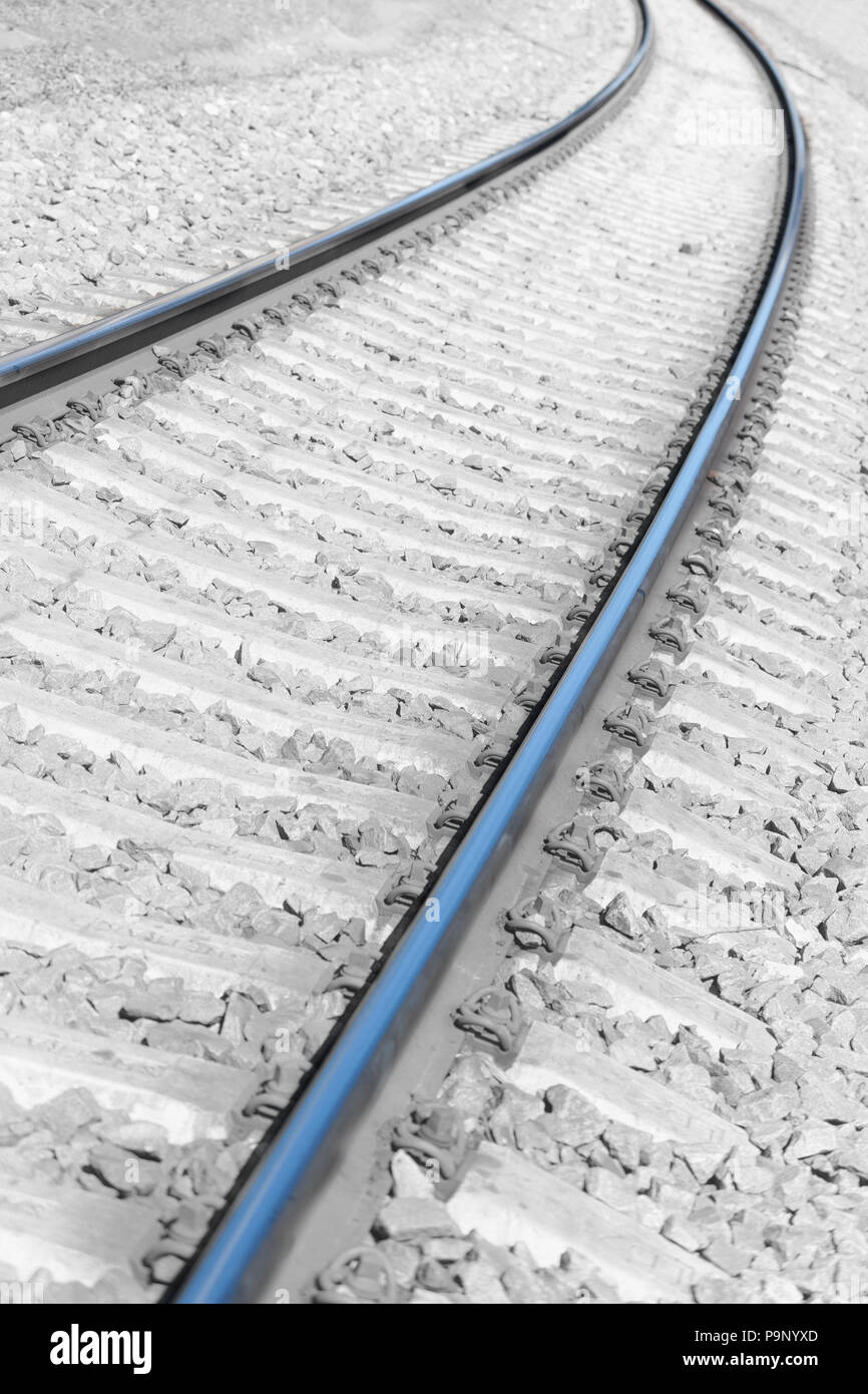 Bending rails hi-res stock photography and images - Alamy