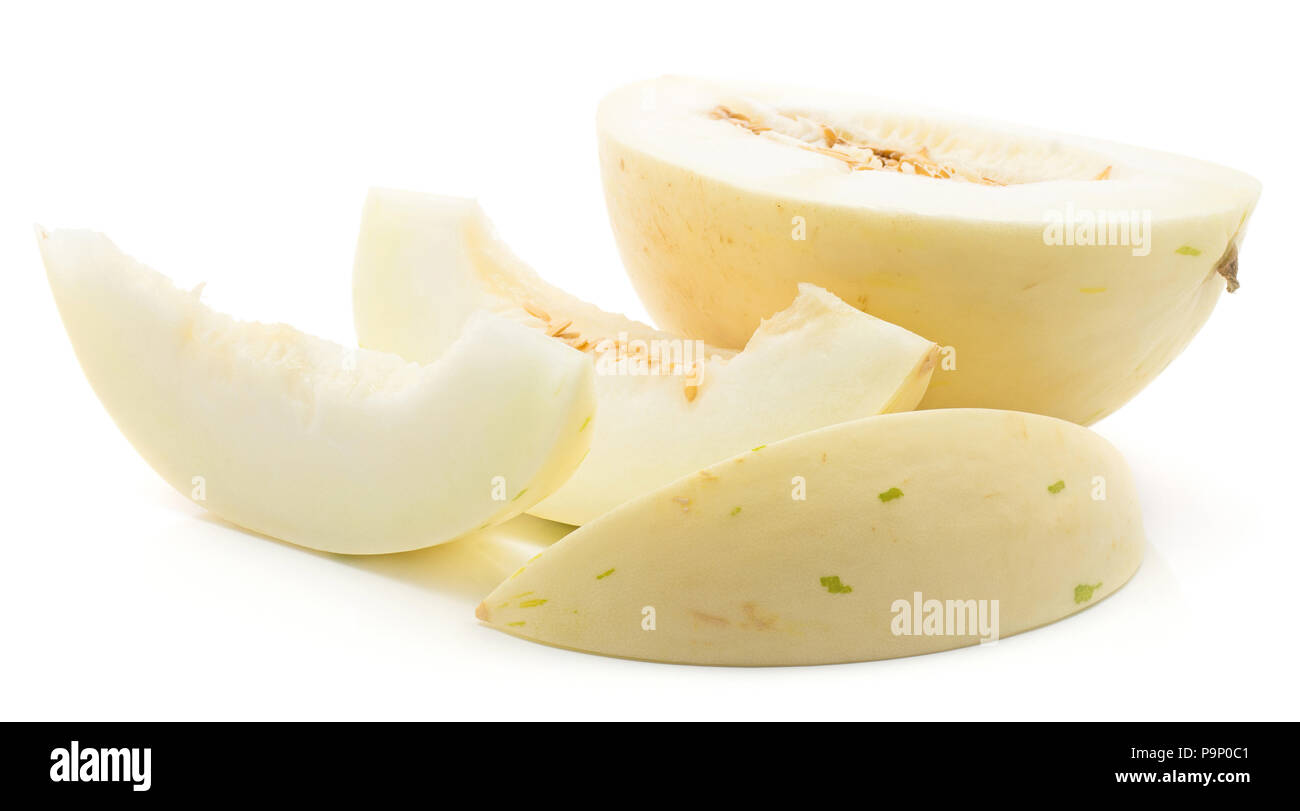 Piel de sapo melon fruit slices hi-res stock photography and images - Alamy