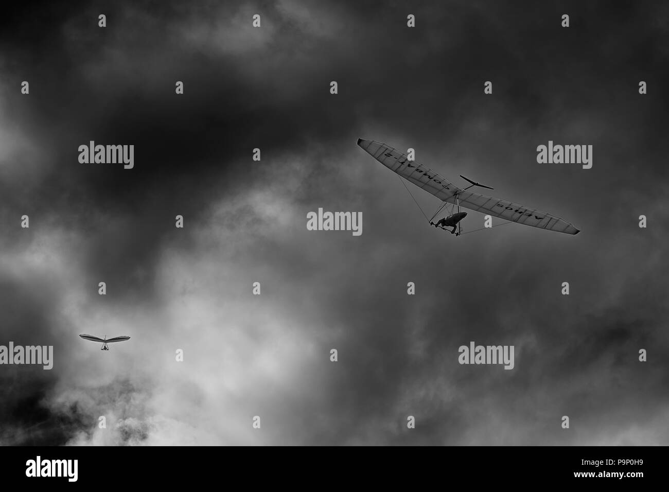 Glider Black and White Stock Photos & Images - Alamy