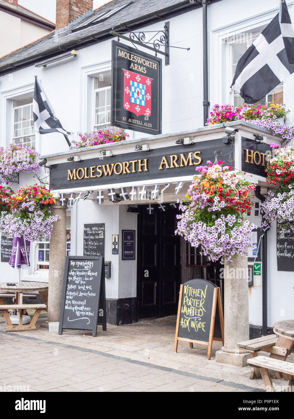 Molesworth arms wadebrigde cornwall hi-res stock photography and images ...