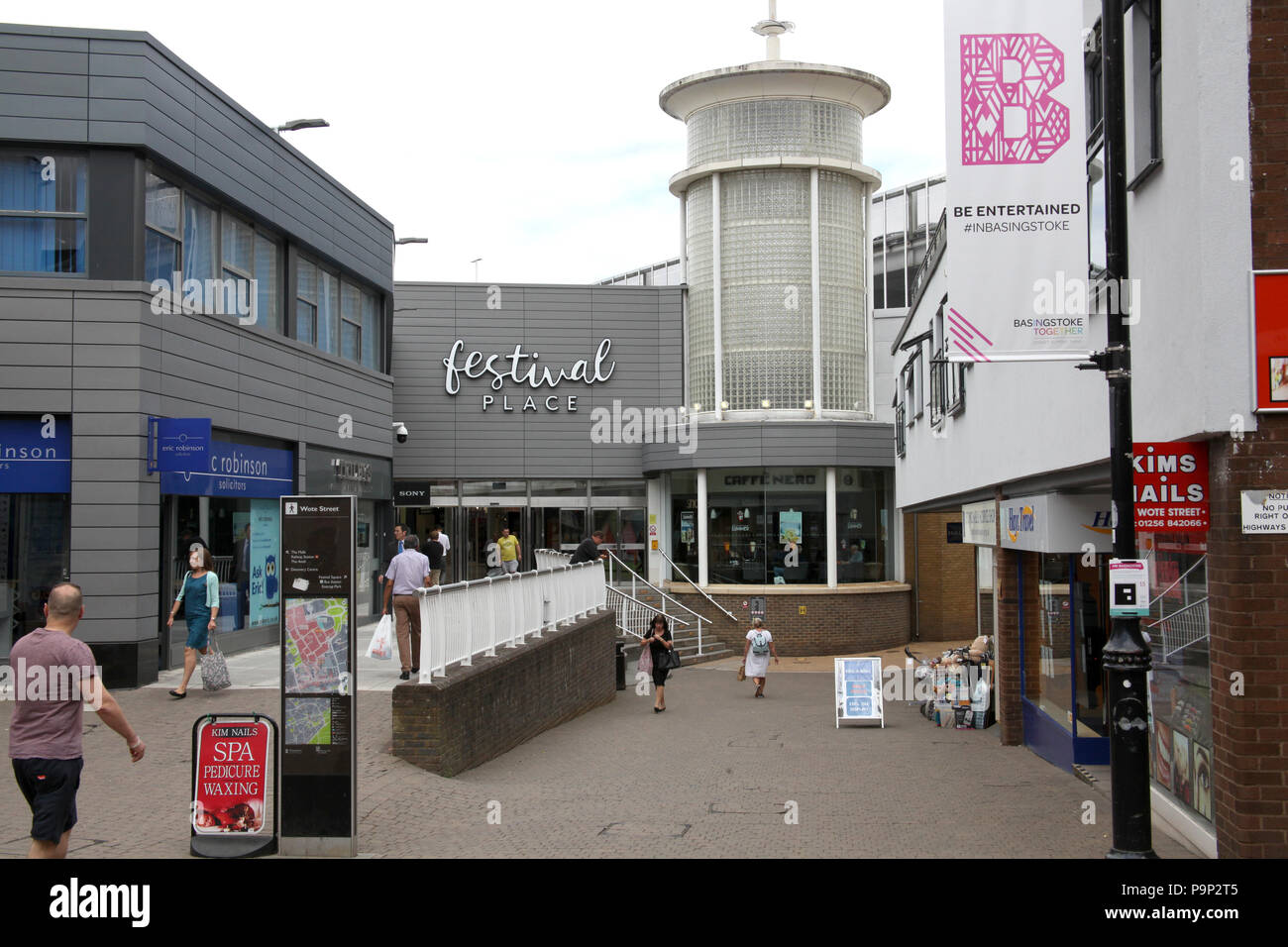 Basingstoke Shopping Mall High Resolution Stock Photography and Images ...