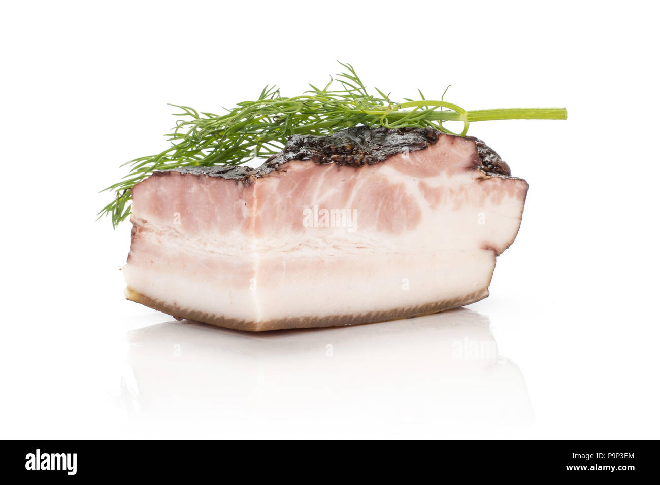 English smoked bacon Cut Out Stock Images & Pictures - Alamy