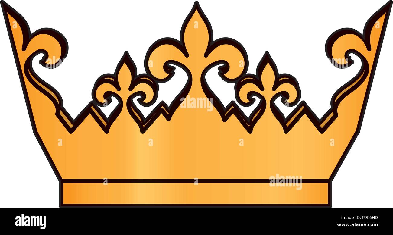 color luxury metal crown royal accessory Stock Vector Image & Art - Alamy