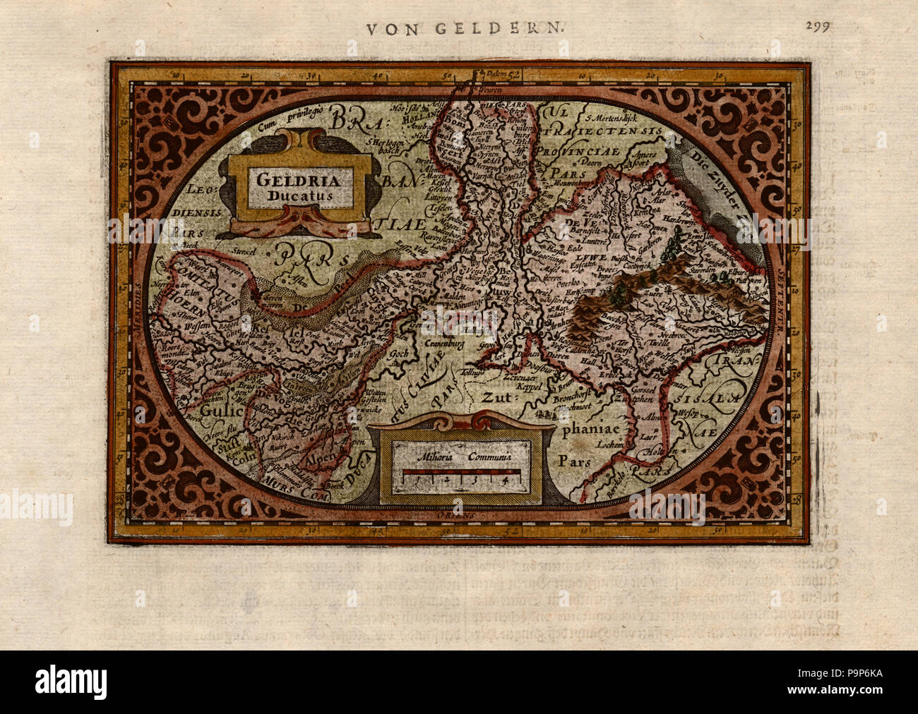 Geldria map hi-res stock photography and images - Alamy